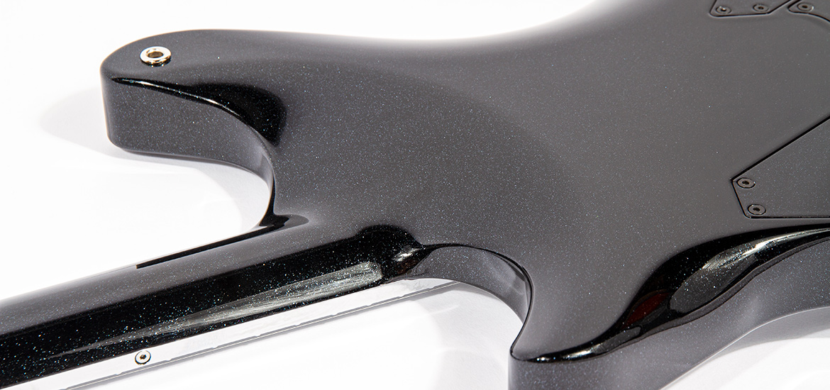 Blacky - RAY PLANET Aluminum Guitars